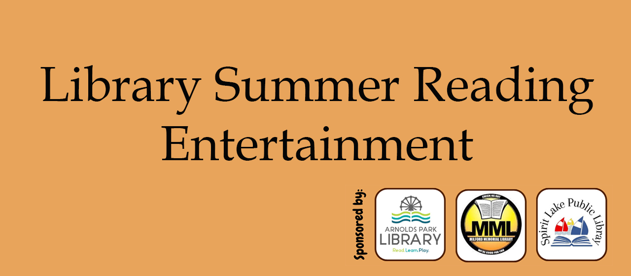 Library Summer Reading Entertainment | Pearson Lakes Art Center